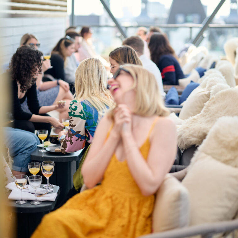 Champagner Brunch in Wien: Der Brunch am Dach im Lamée Wiener Barperlen